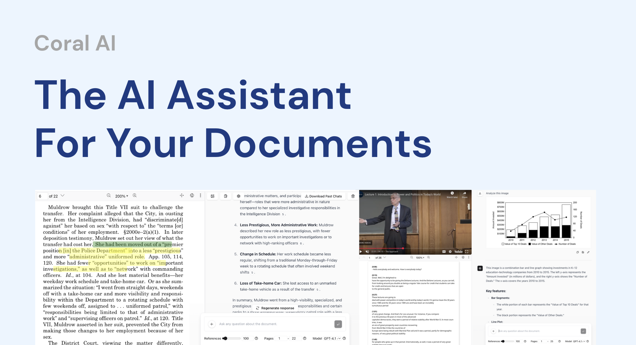 Coral AI: Chat with Documents, Transcribe Audio & Summarize Files ...