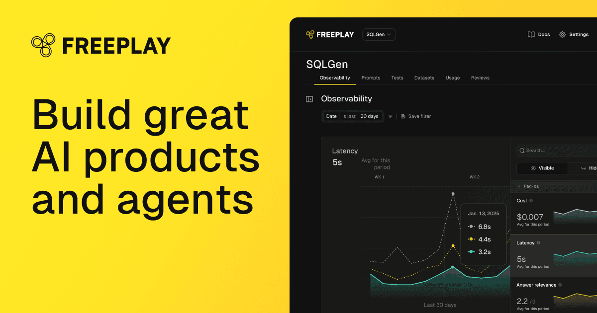 Freeplay: The All-in-One Platform for AI Product Development & LLM Ops ...