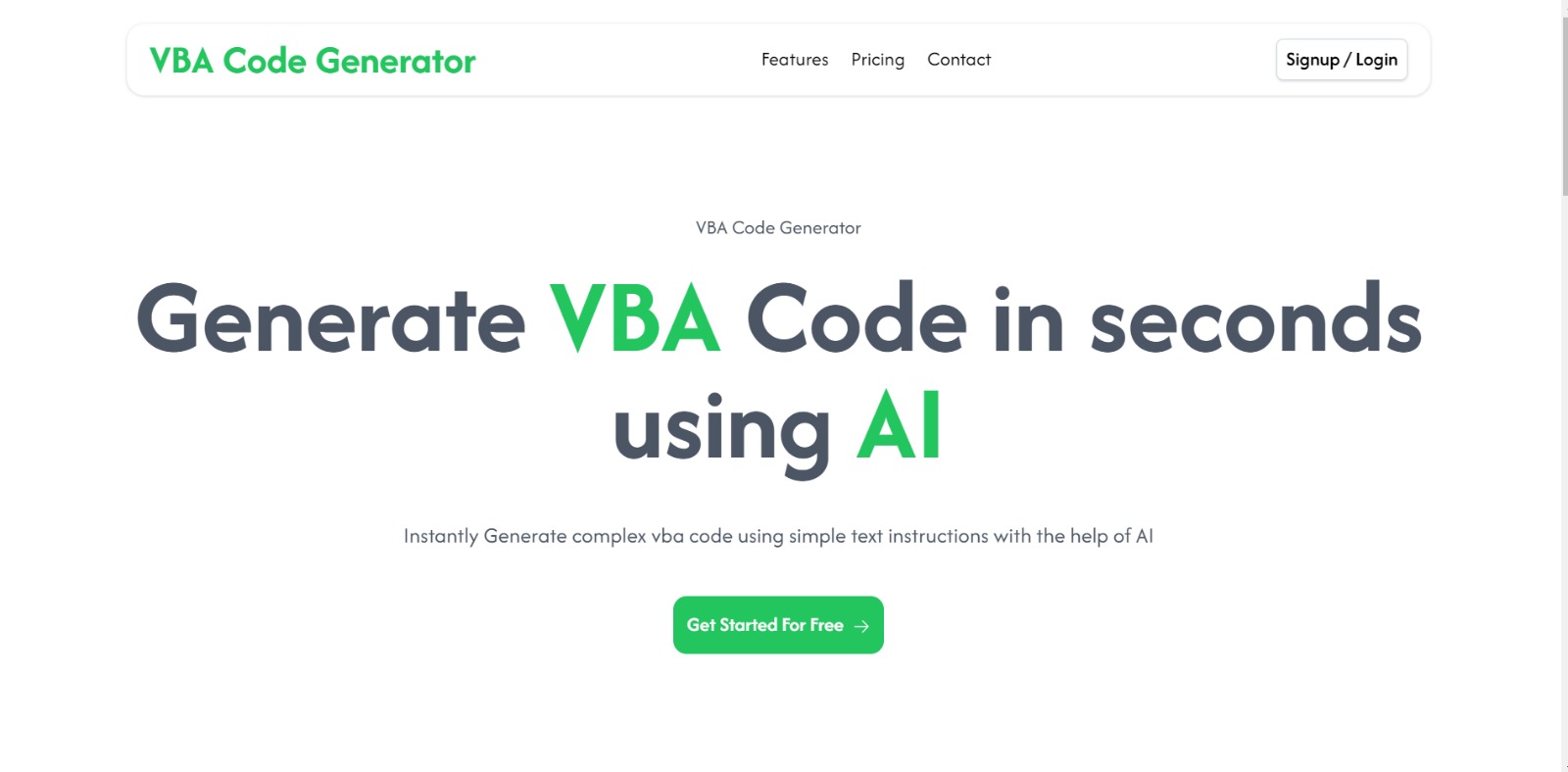 Generador de Código VBA con IA | Cree Macros de Excel y Office al ...