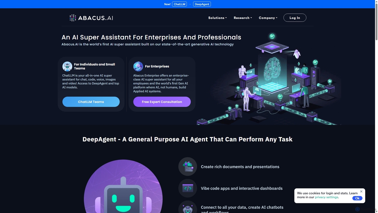 Abacus.AI vs Saple: Feature, Price, and Traffic Comparison - ToolMage