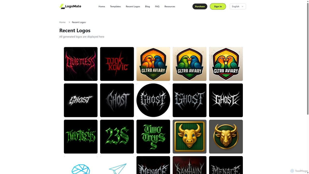AI Logo Generator | Create Professional Logos Online in Minutes - ToolMage