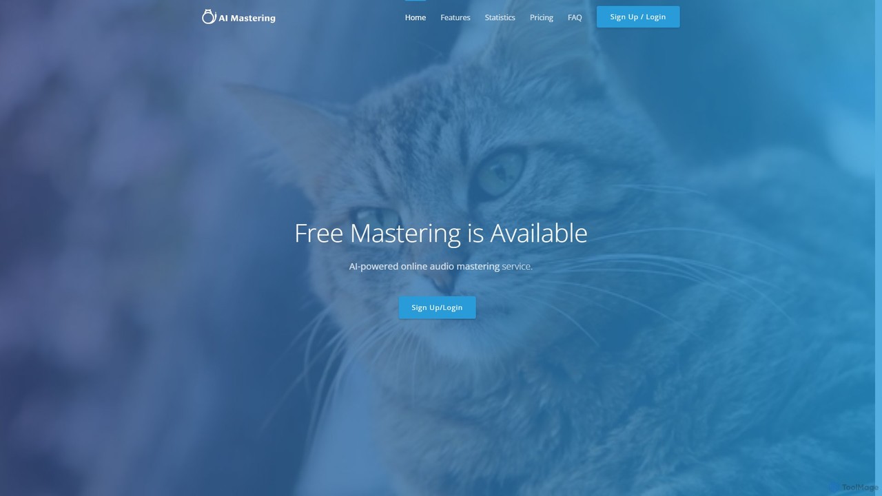AI Mastering | Free Automatic Audio & Music Mastering Tool - ToolMage
