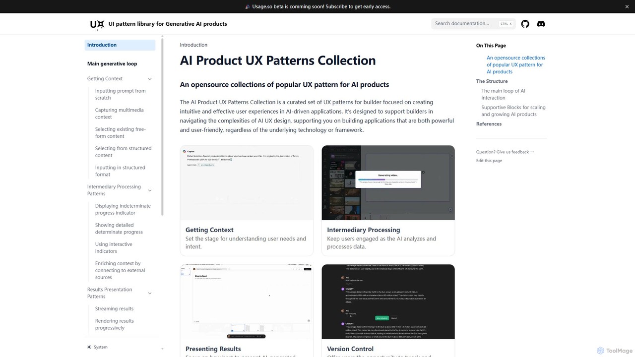 AI Product UX Patterns Collection | Free Resource for AI Builders ...