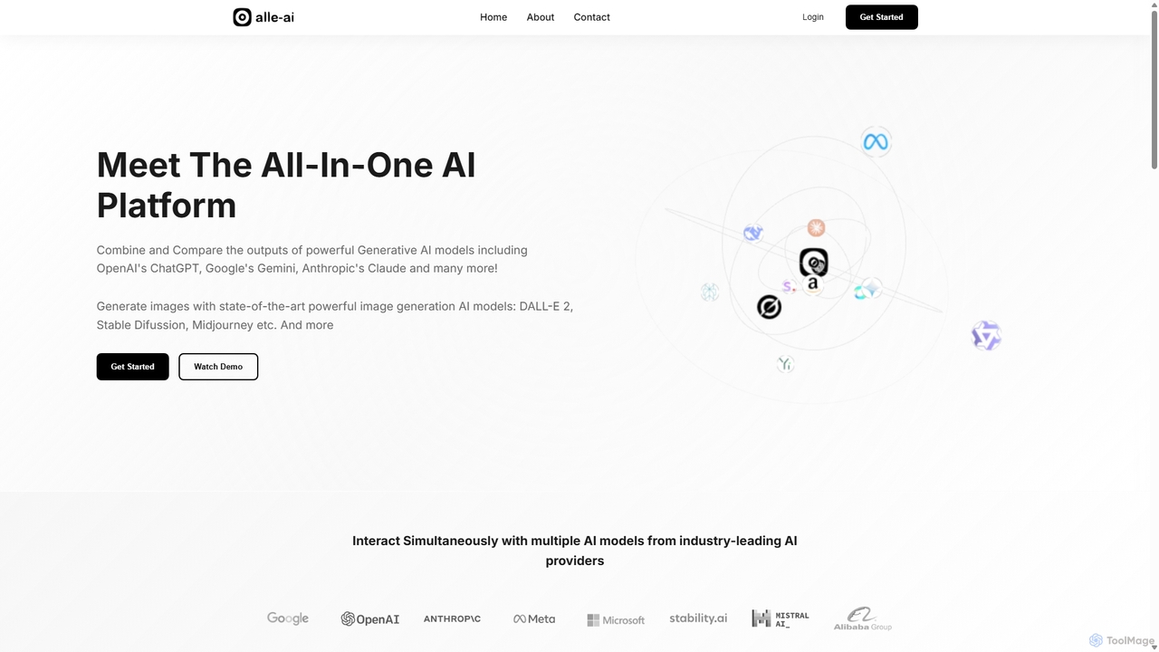 Alle-AI: Your All-In-One AI Platform for Chat, Image & Video - ToolMage