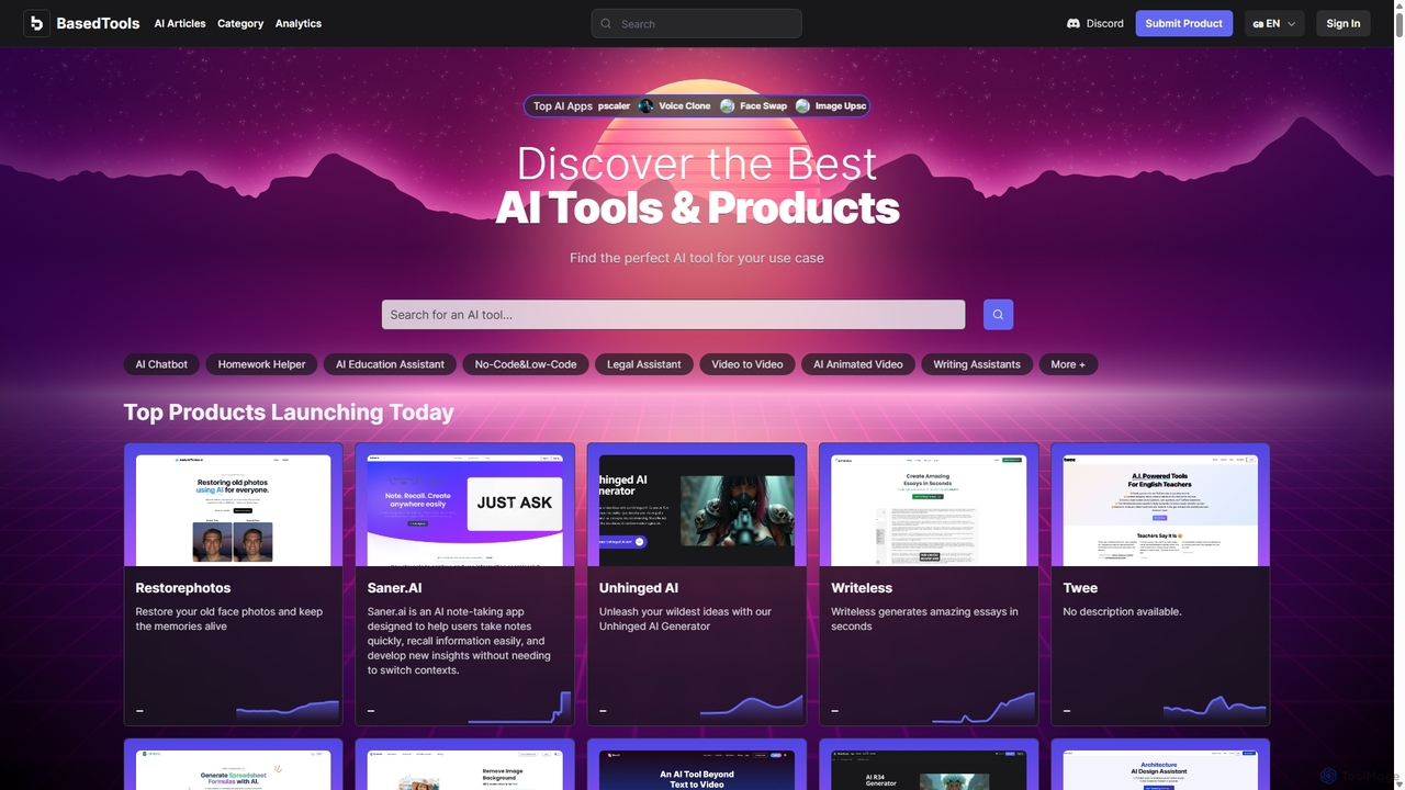 Taaft: The #1 AI Tool Directory & Marketplace to Find AI - ToolMage