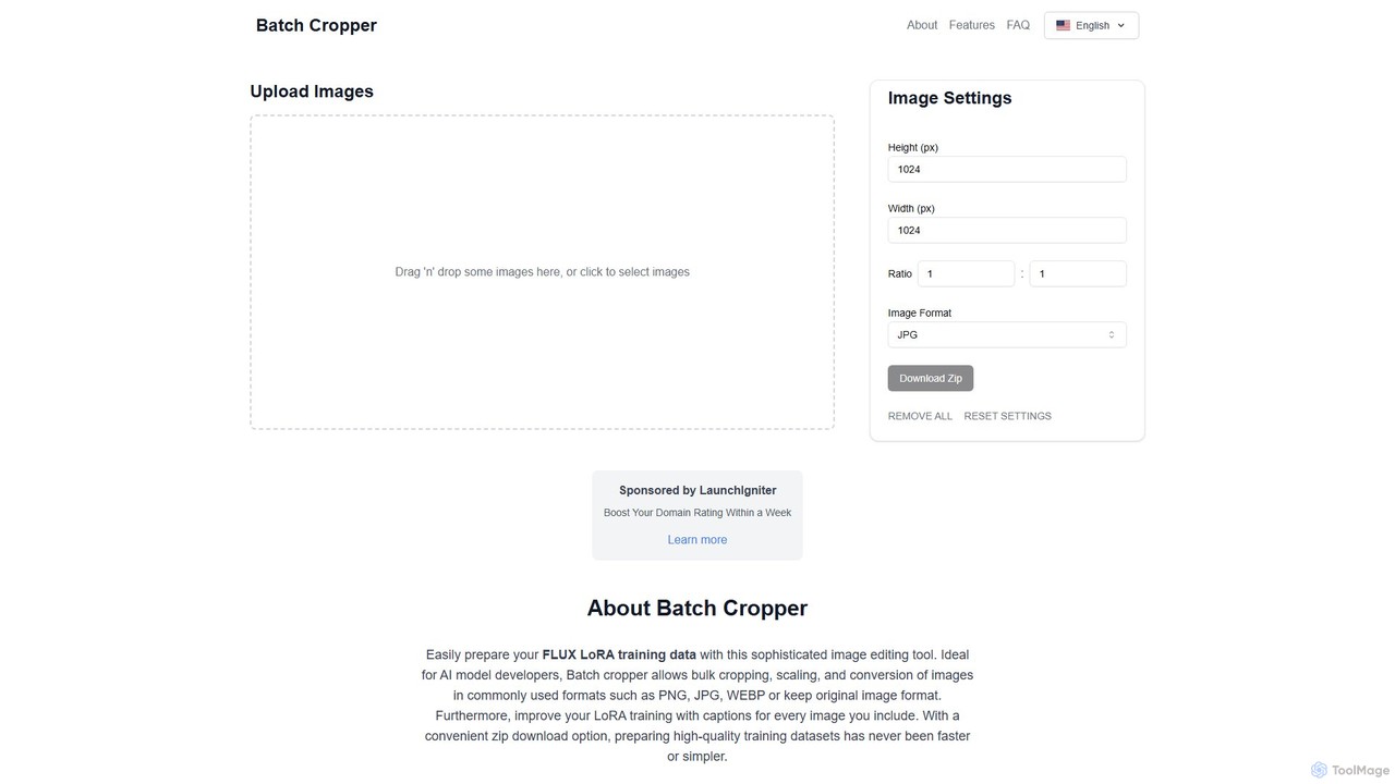 Batchcropper | Free Bulk Image Cropper, Resizer & Converter for AI ...