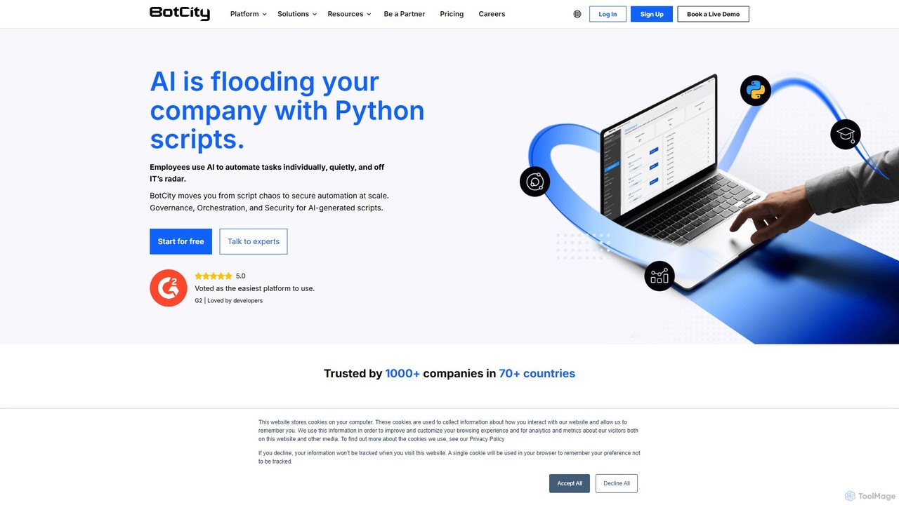 BotCity | Python RPA & Intelligent Automation Orchestrator - ToolMage