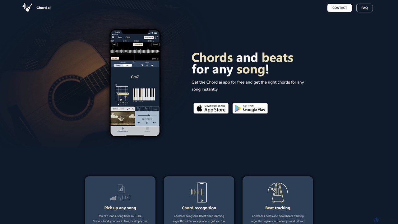 Chord ai: AI Chord Finder & Music Transcription for Any Song - ToolMage