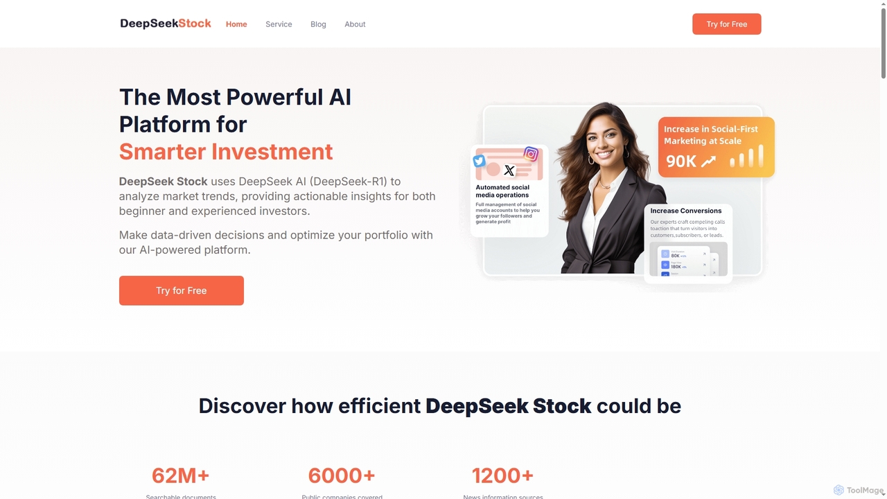 DeepSeek Stock vs Public.com | 2025 AI Tool Comparison - ToolMage