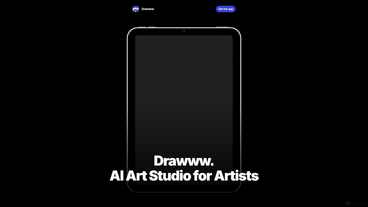 drawww: iPad용 AI 아트 스튜디오 | 벡터 및 픽셀 AI 드로잉 - ToolMage