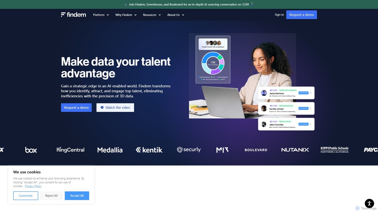 Findem: AI-Powered Talent Acquisition Platform for Modern Recruiting ...