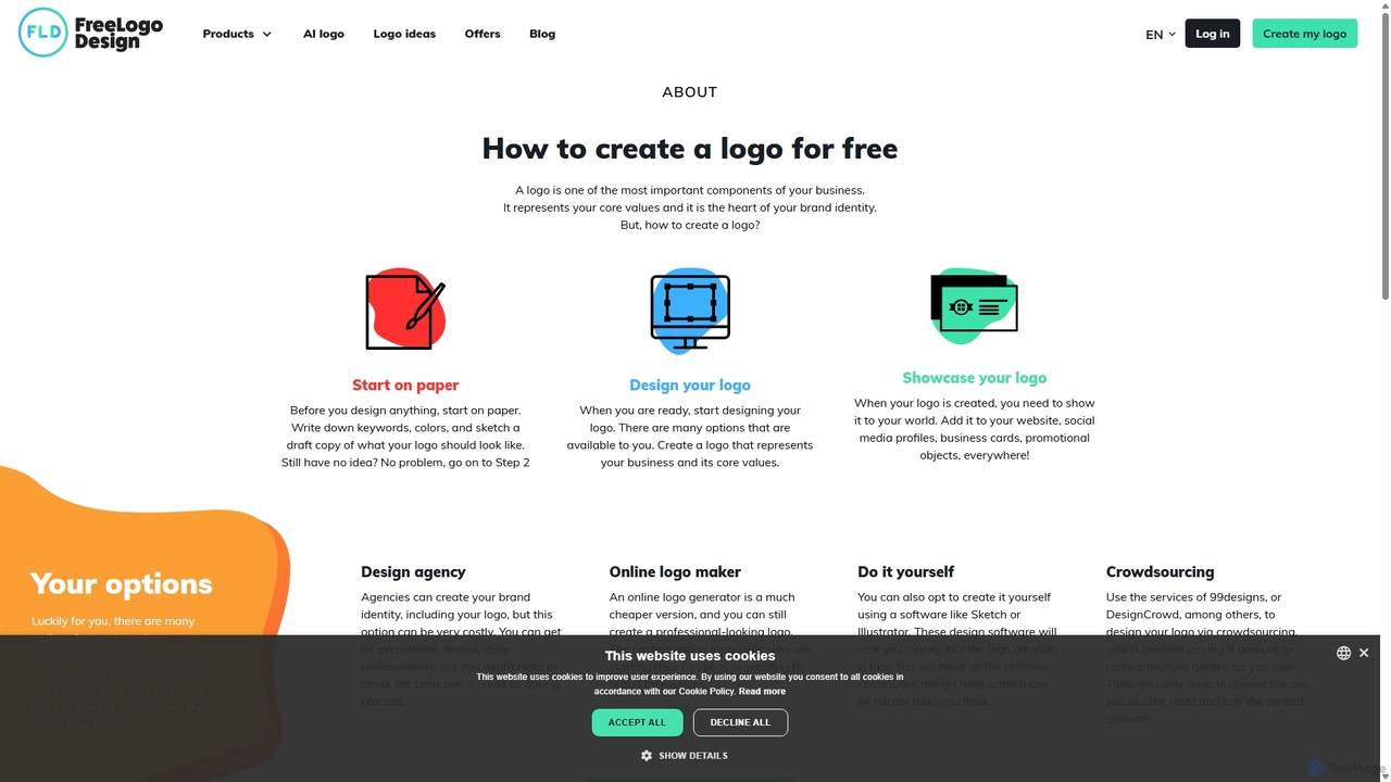 Freelogodesign | Free Online Logo Maker & Brand Identity Tool - ToolMage