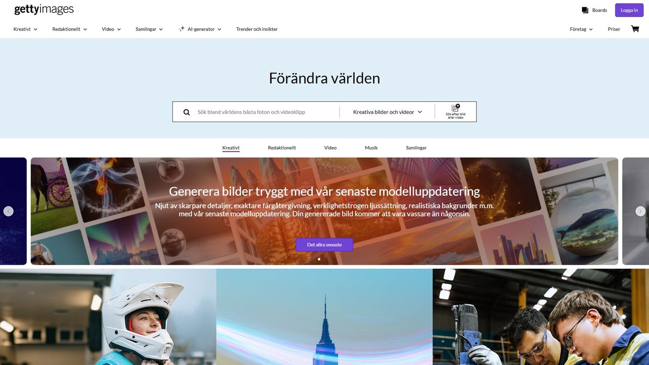 Getty Images AI Generator | Commercially Safe Text-to-Image & Editing ...