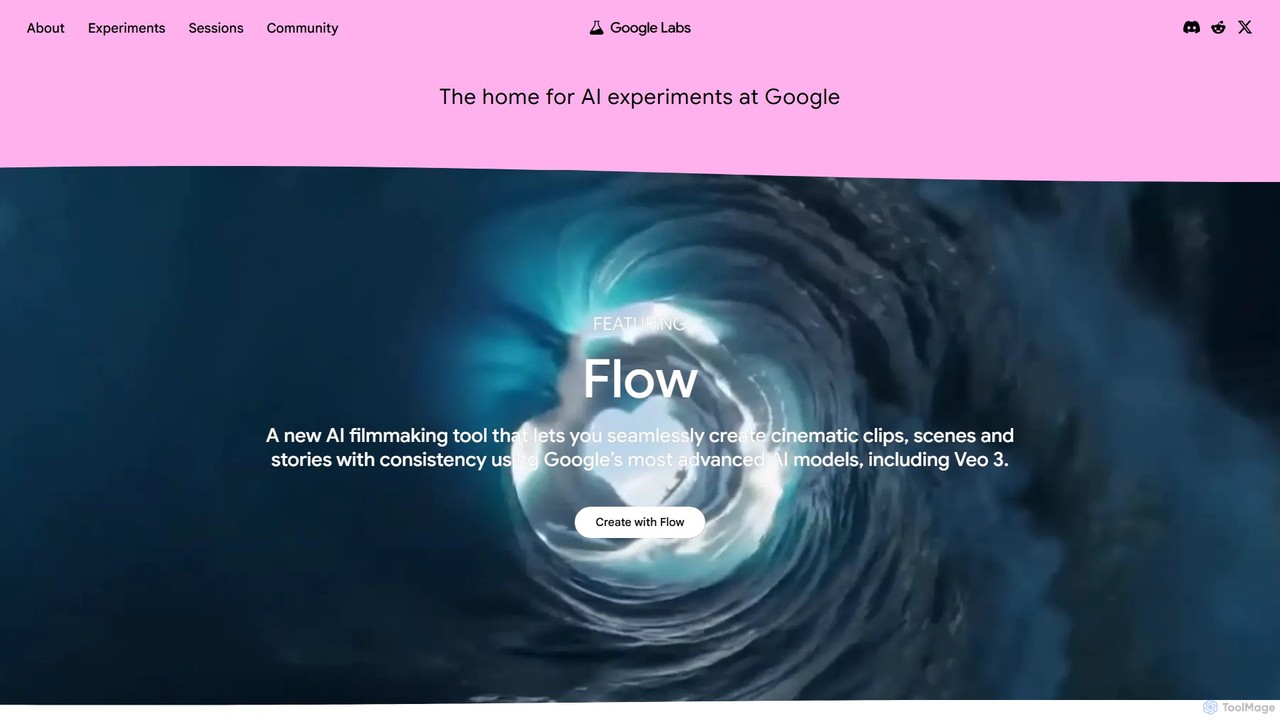 Google Labs | Explore Google's Official AI Experiments - ToolMage