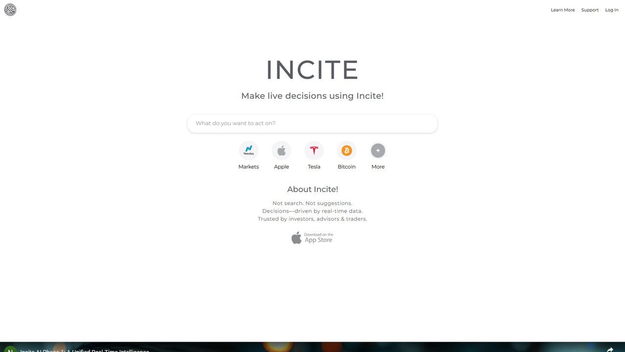 Incite AI：免費的人工智慧股票、加密貨幣及外匯分析與預測工具 - ToolMage