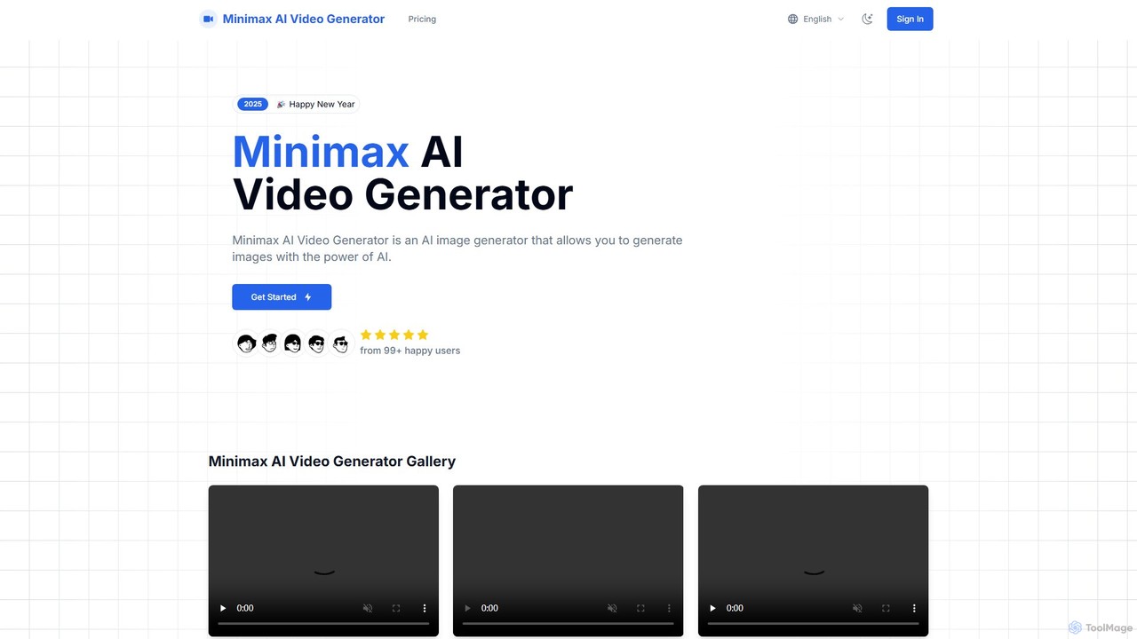 Minimax AI Video Generator | Create HD Videos from Text & Images - ToolMage