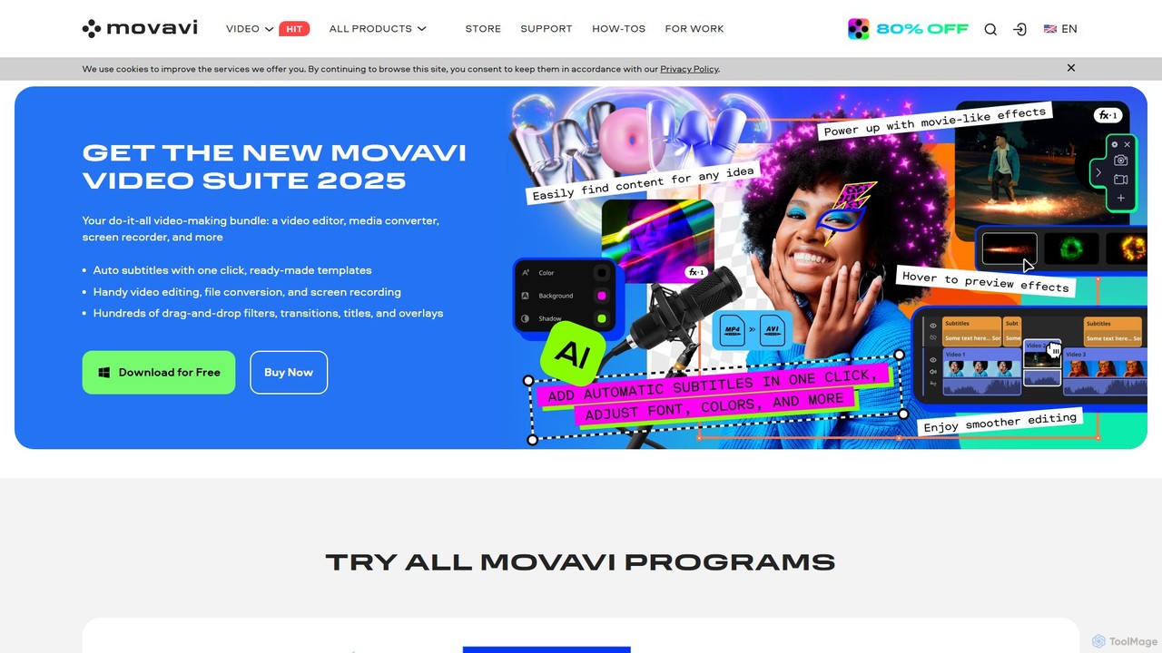 Movavi AI Video Editor | Easy & Powerful Video Editing Software - ToolMage