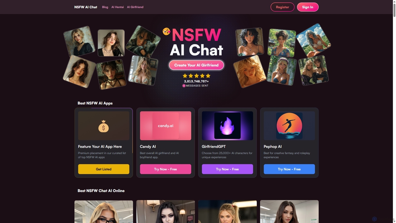 NSFW AI Chat - Chatbot de IA de Personajes sin Filtro para Juegos de ...