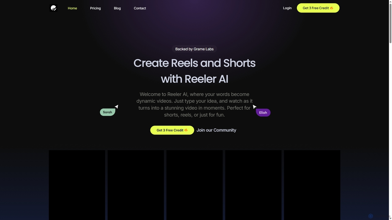 Reeler AI | 用于 Reels 和 Shorts 的 AI 文本转视频生成器 - ToolMage