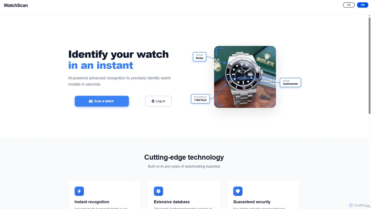 ScanWatch: AI-Powered Instant Watch Identification & Recognition Tool ...