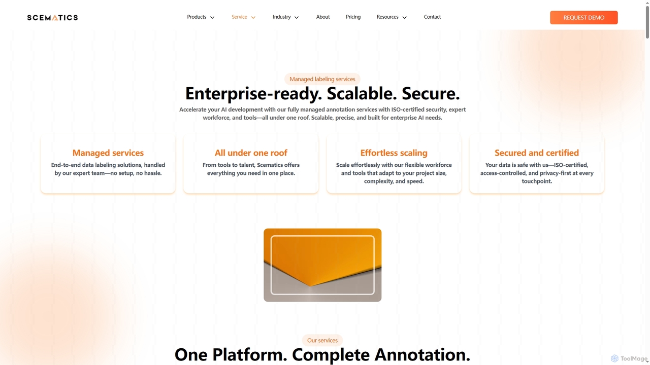 Scematics: AI Data Annotation & Labeling Platform for ML Models - ToolMage