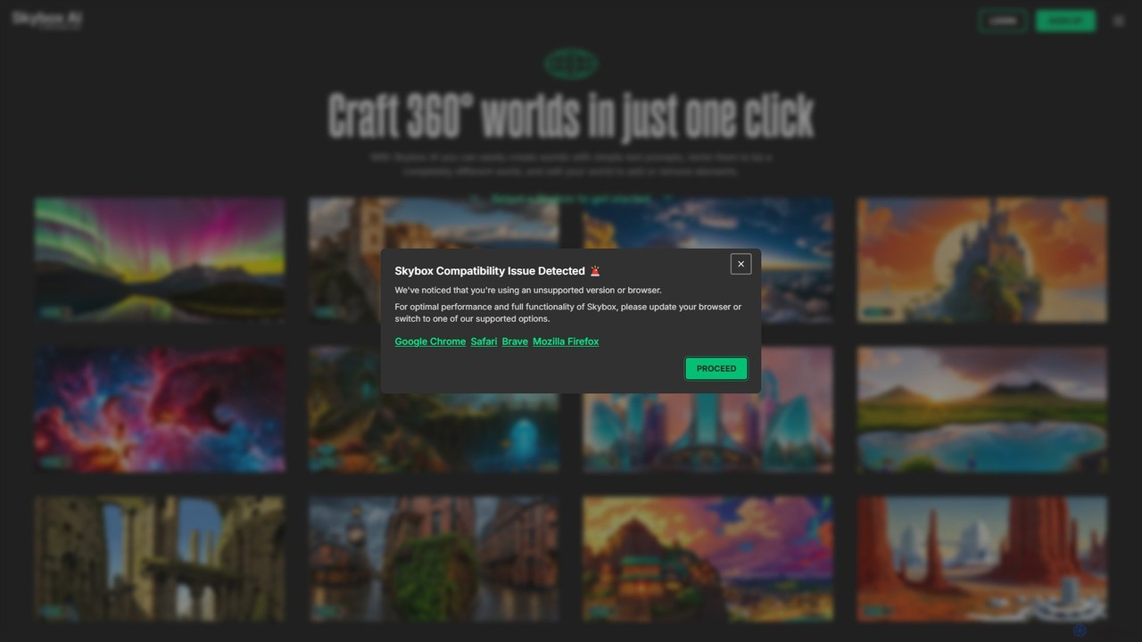 Skybox AI: Generate 360° Worlds with AI from Text | Blockade Labs ...