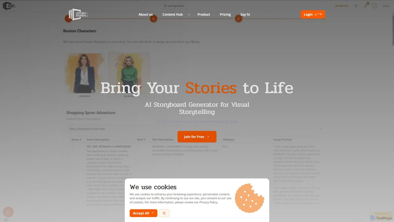 Katalist: AI Storyboard & Video Generator | Script to Visuals in 1 ...