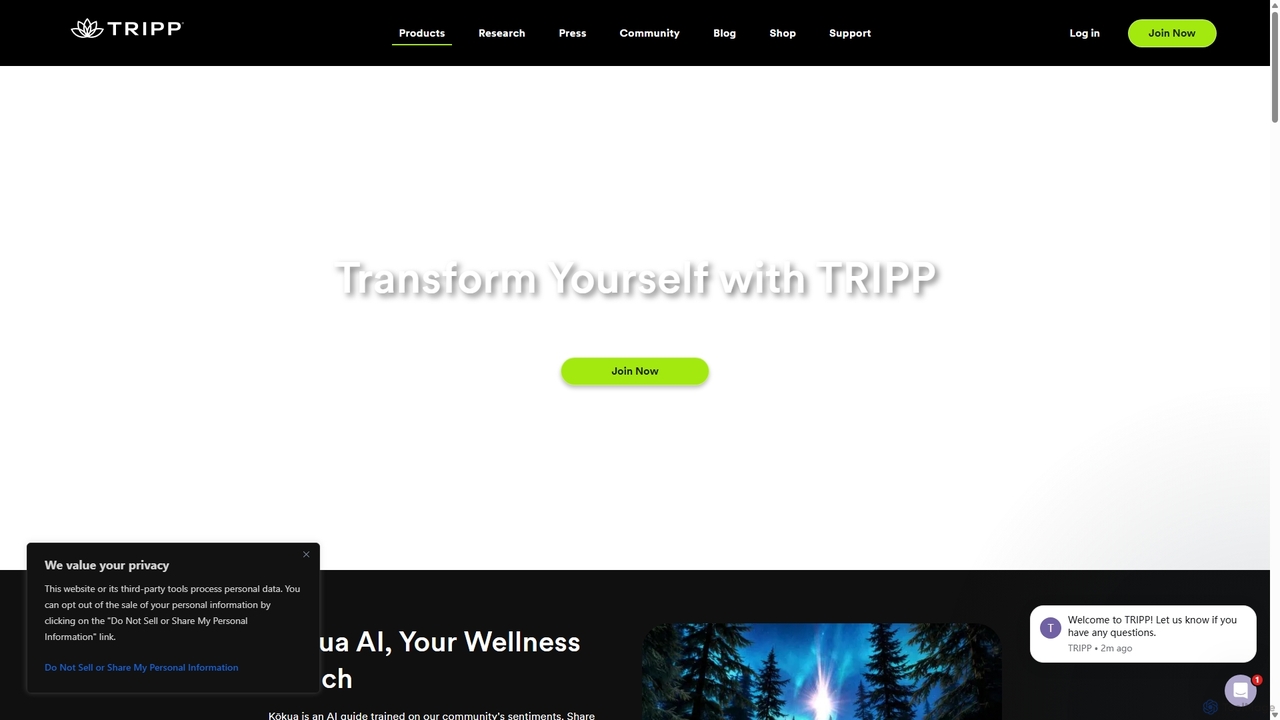 TRIPP: AI-Powered VR & Mobile App for Mental Wellness & Mindfulness ...