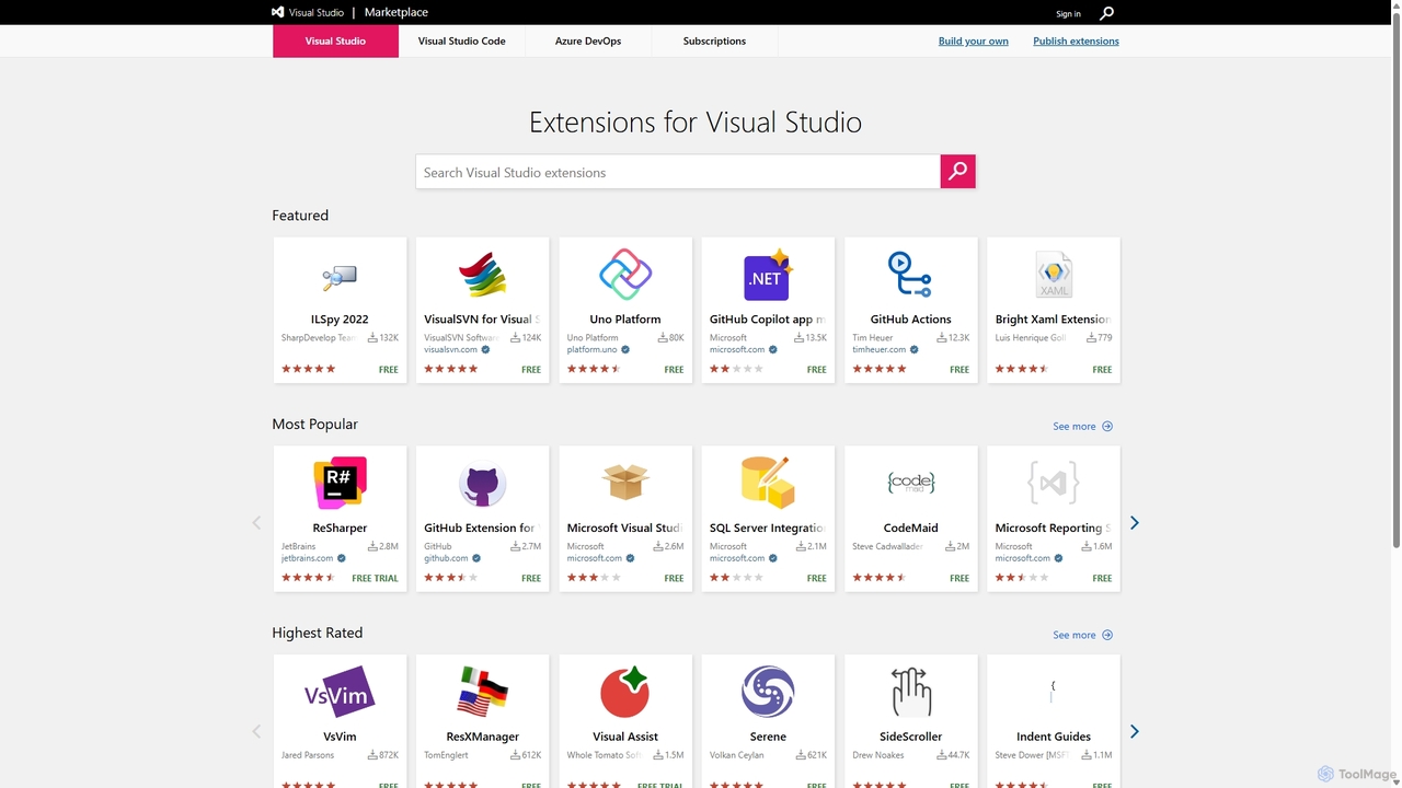 Visual Studio Marketplace | Extensions for VS, VS Code & Azure DevOps ...
