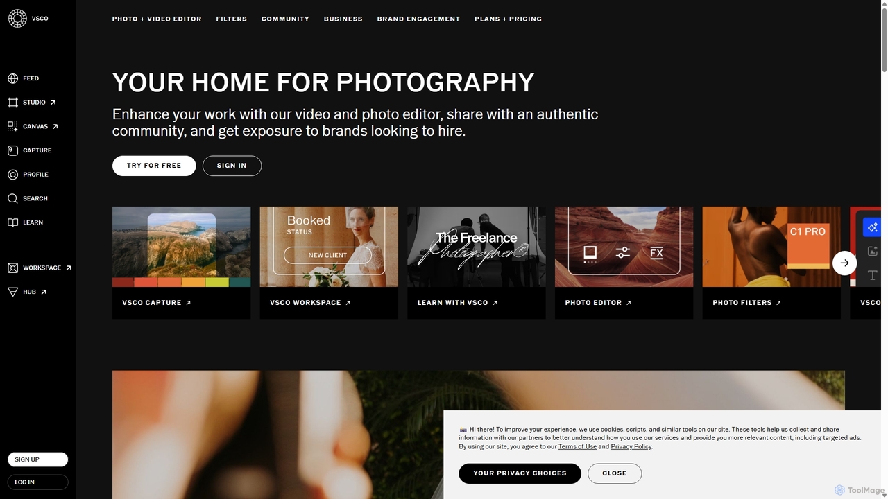 VSCO: AI Photo & Video Editor with Pro Presets & Community - ToolMage